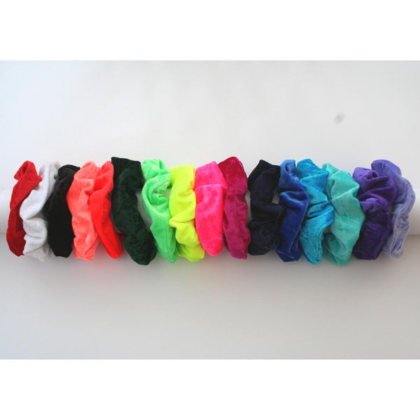 Tappers & Pointers Crushed Velvet Scrunchie – Weston Dancewear